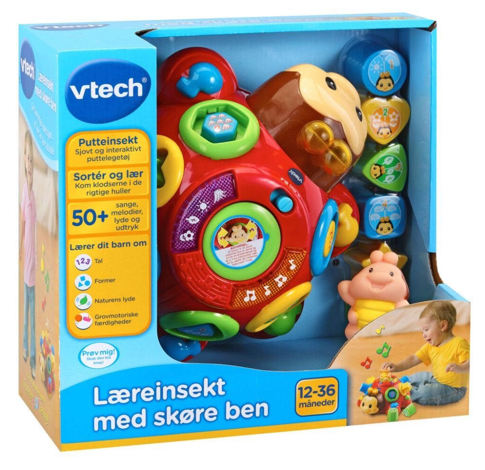 Vtech - Trækdyr Putteinsekt - Dansk Tale
