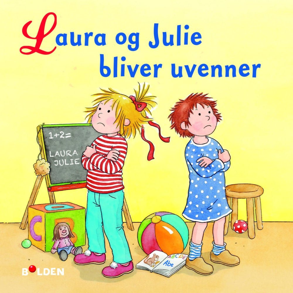 Bog - Laura og Julie bliver uvenner - Fra 3 år