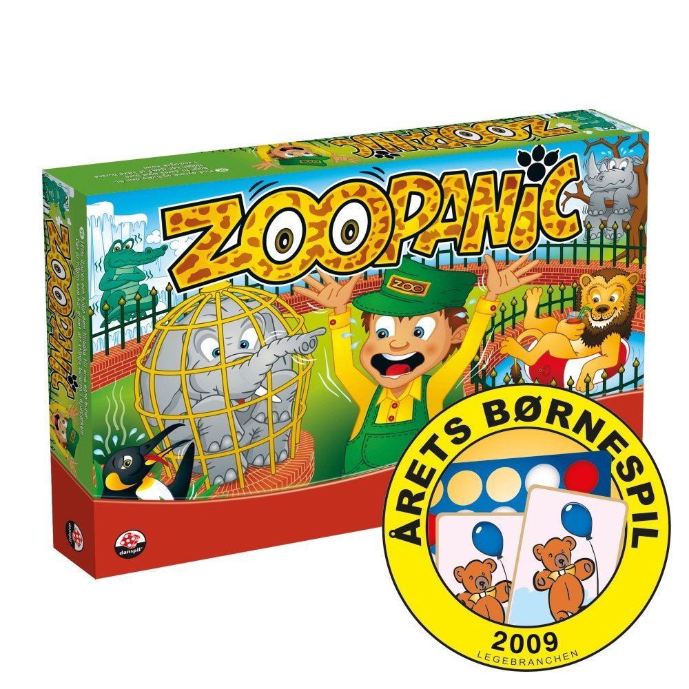 Zoo Panic børnespil - Danspil - Fra 4 år.