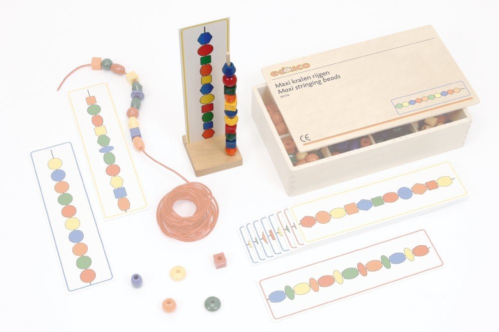 Maxi Stringing Beads Holder fra Educo.