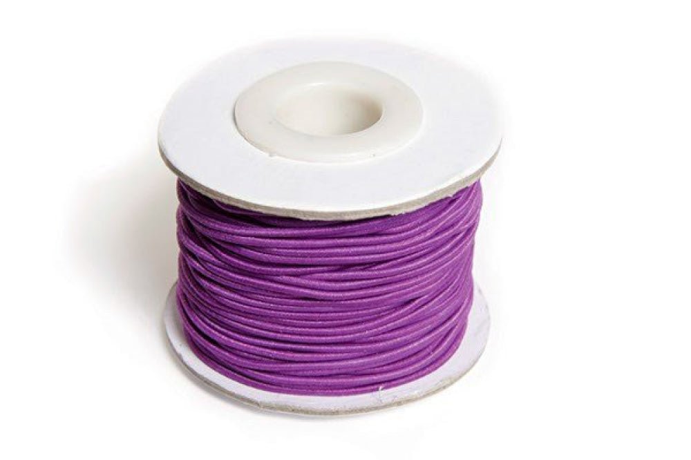 Elastiksnor 1,2 mm x 25 m lilla