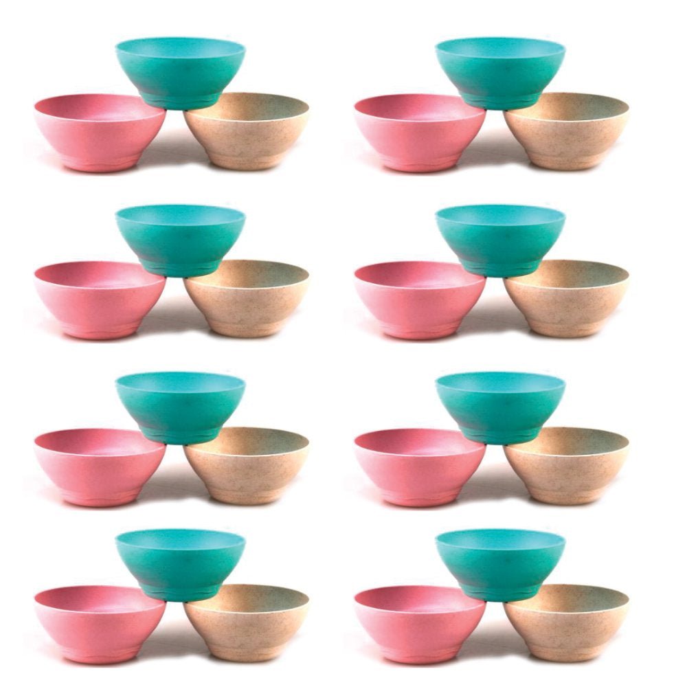 BIO Skål - 500 ml - Assorterede farver - 24 stk.
